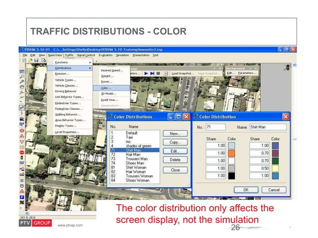VISSIM Manual ( Huong Dan Su Dung VISSIM) | PPTX