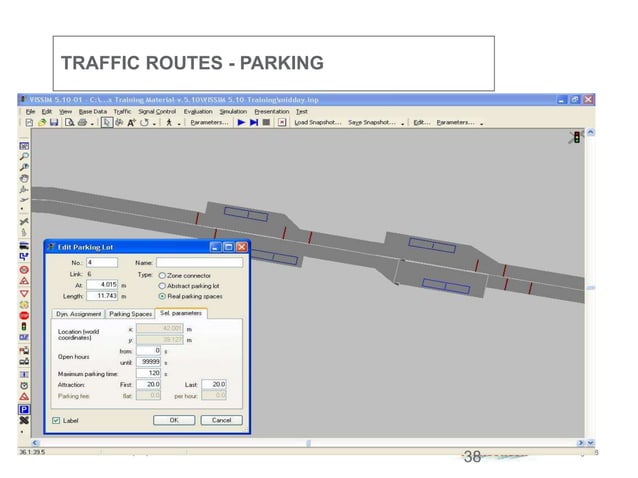 VISSIM Manual ( Huong Dan Su Dung VISSIM) | PPTX