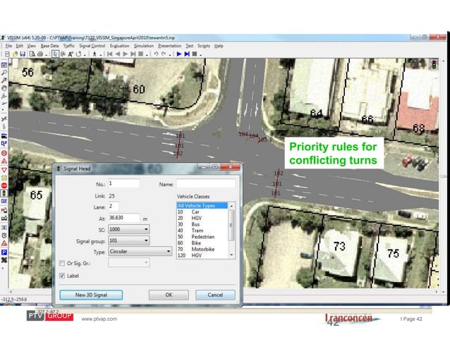 VISSIM Manual ( Huong Dan Su Dung VISSIM) | PPTX