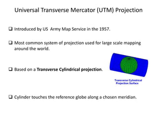 Introduction to MAPS,Coordinate System and Projection System | PPTX