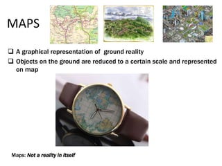 Introduction to MAPS,Coordinate System and Projection System | PPTX