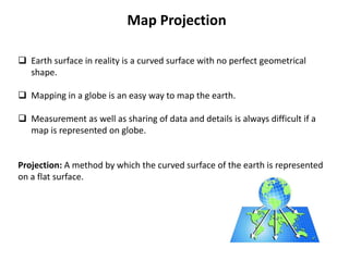 Introduction to MAPS,Coordinate System and Projection System | PPTX
