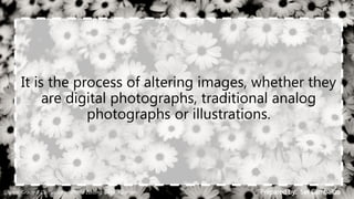 DAY 1 - Introduction to Photo Editing and Photoshop CS6 | PPTX