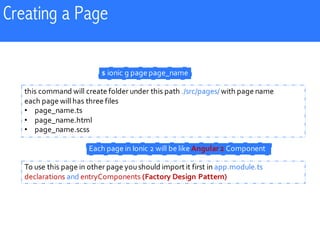 Ionic2 First Lesson of Four | PPT