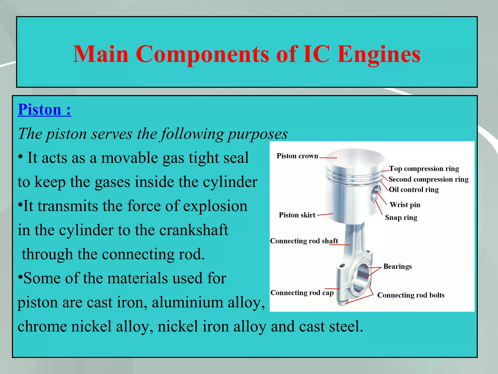 I.C ENGINE PPT | PPT