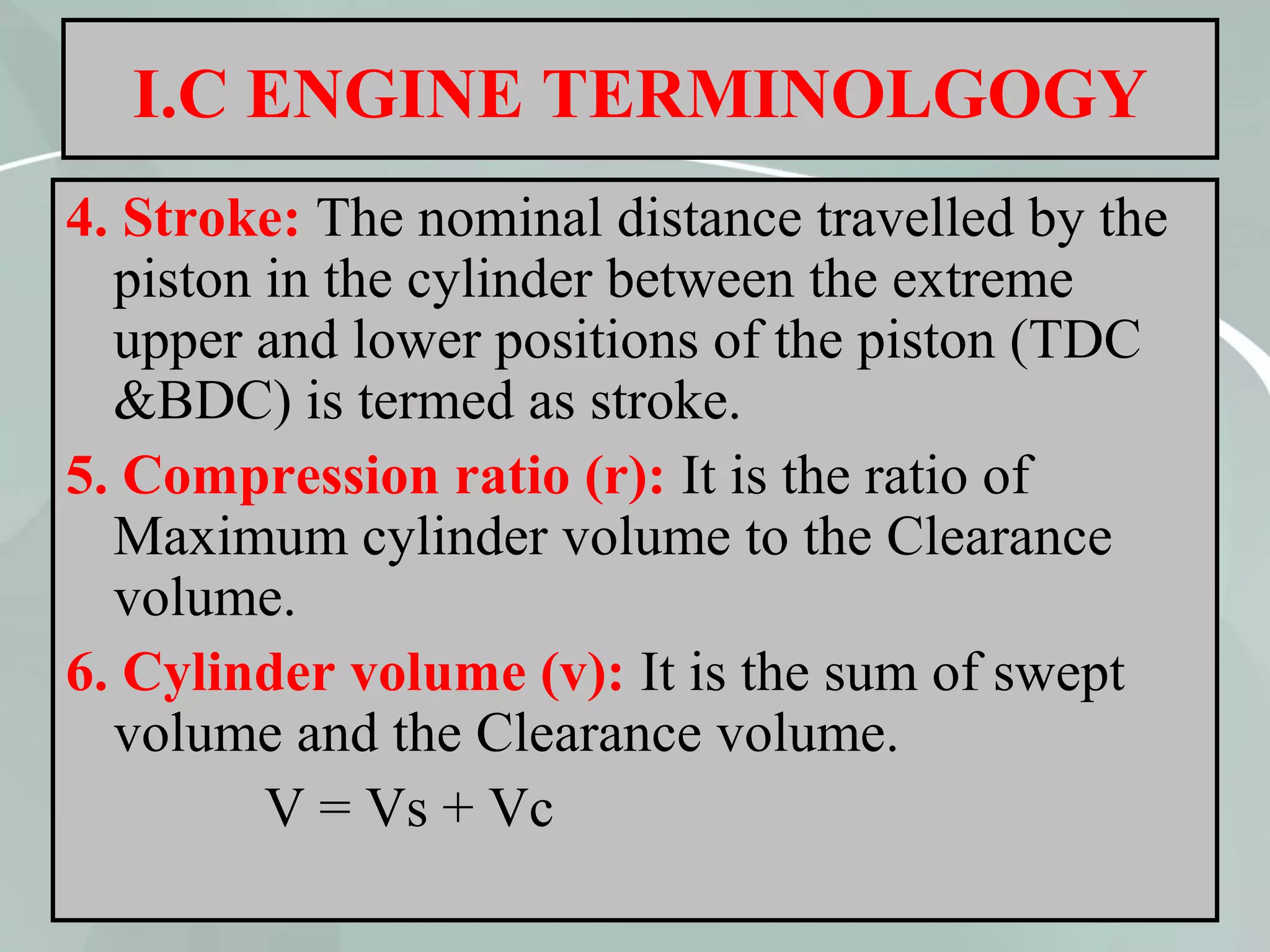 I.C ENGINE PPT | PPT