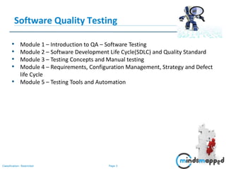 Introduction to Software Testing | PPTX | Educational Assessment ...