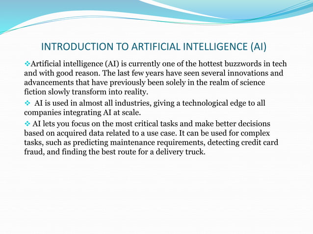 Introduction to Artificial Intelligence.pptx