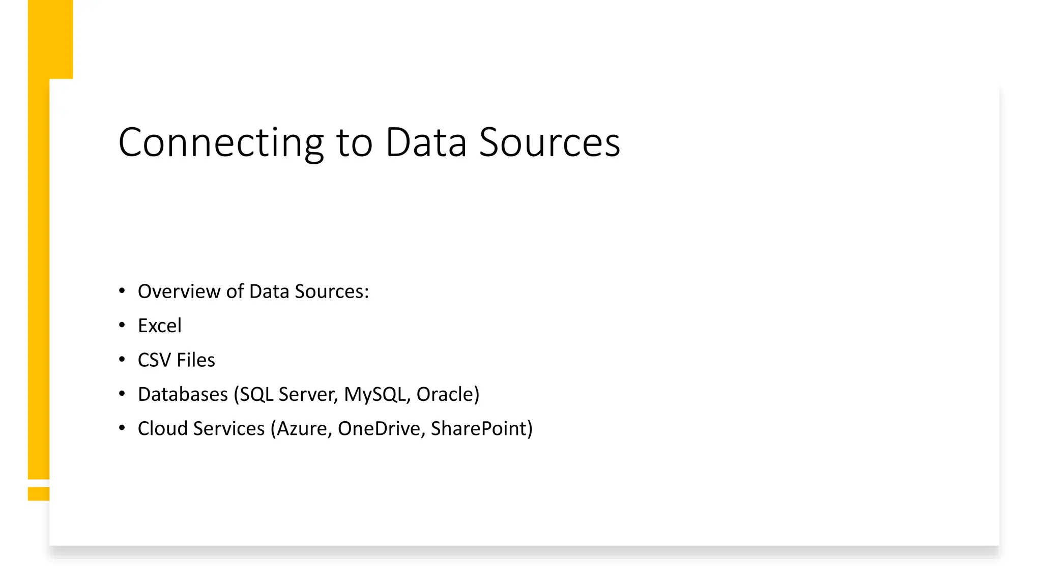 Introduction to Power BI: Explore the Power BI interface | PPTX