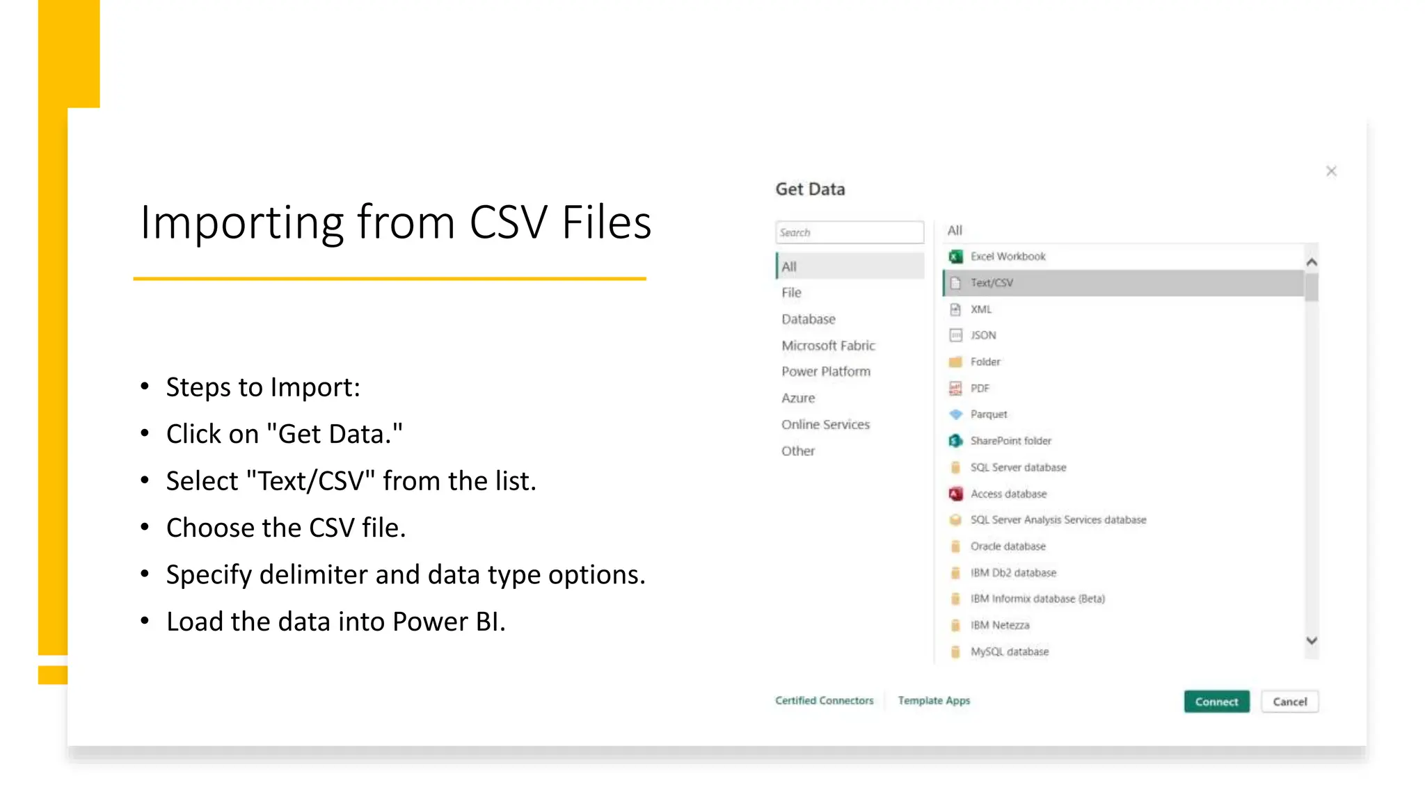 Introduction to Power BI: Explore the Power BI interface | PPTX