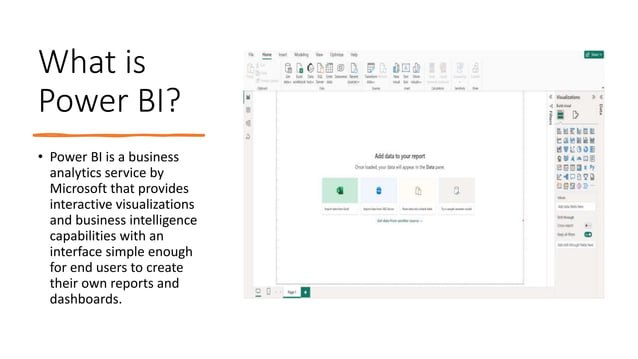 Introduction to Power BI: Explore the Power BI interface | PPTX