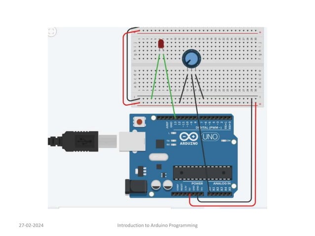 Introduction to arduino Programming with | PPT