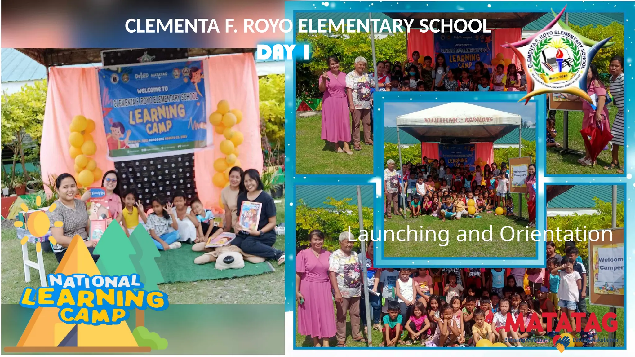 DAY 1 and 2 Learning Camp Power Presentation | PPT