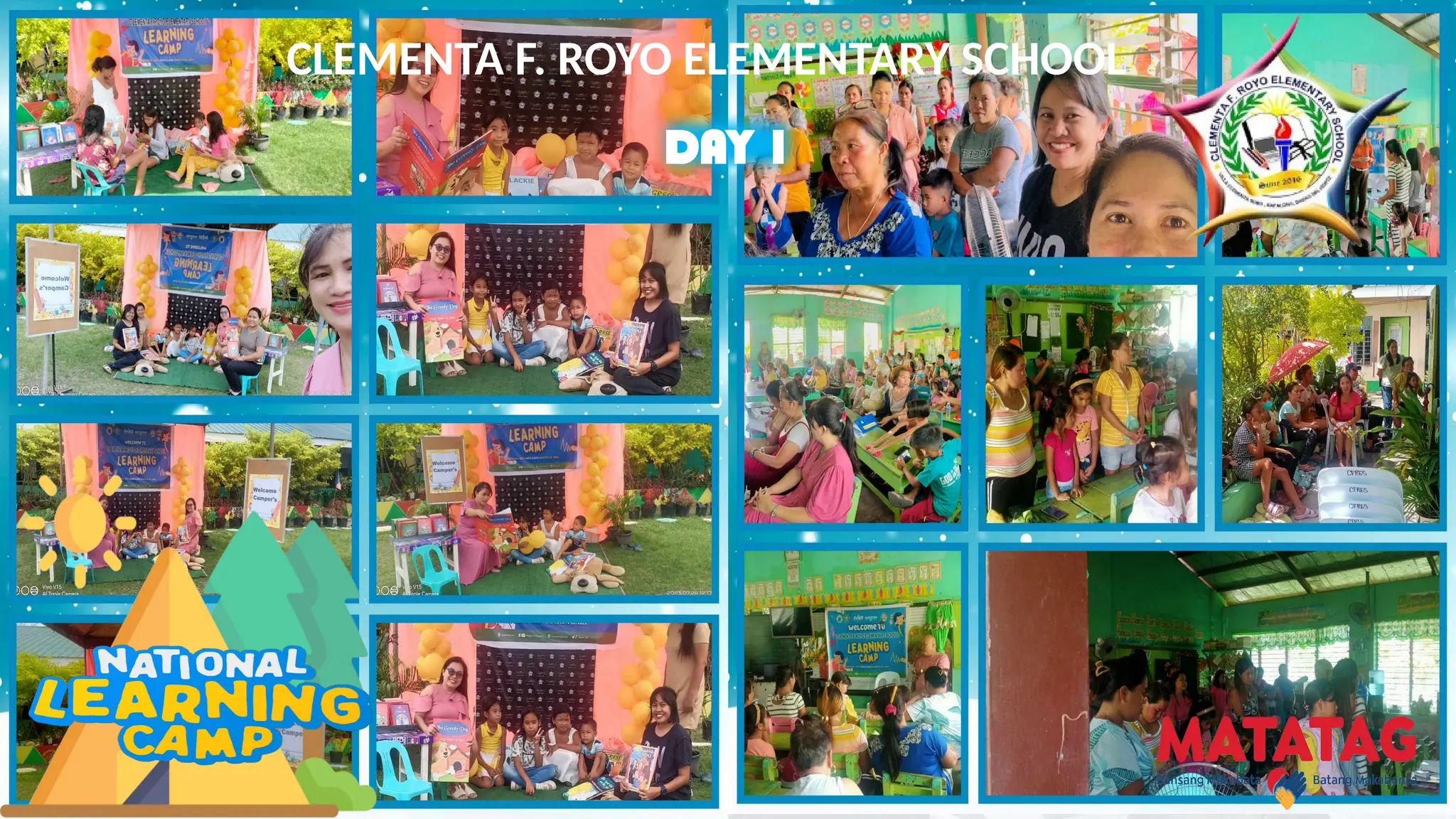 DAY 1 and 2 Learning Camp Power Presentation | PPT