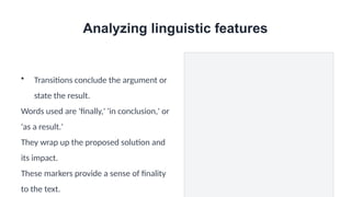 Quarter 4-Week 1-Day 1-Analyzing linguistic features | PPTX