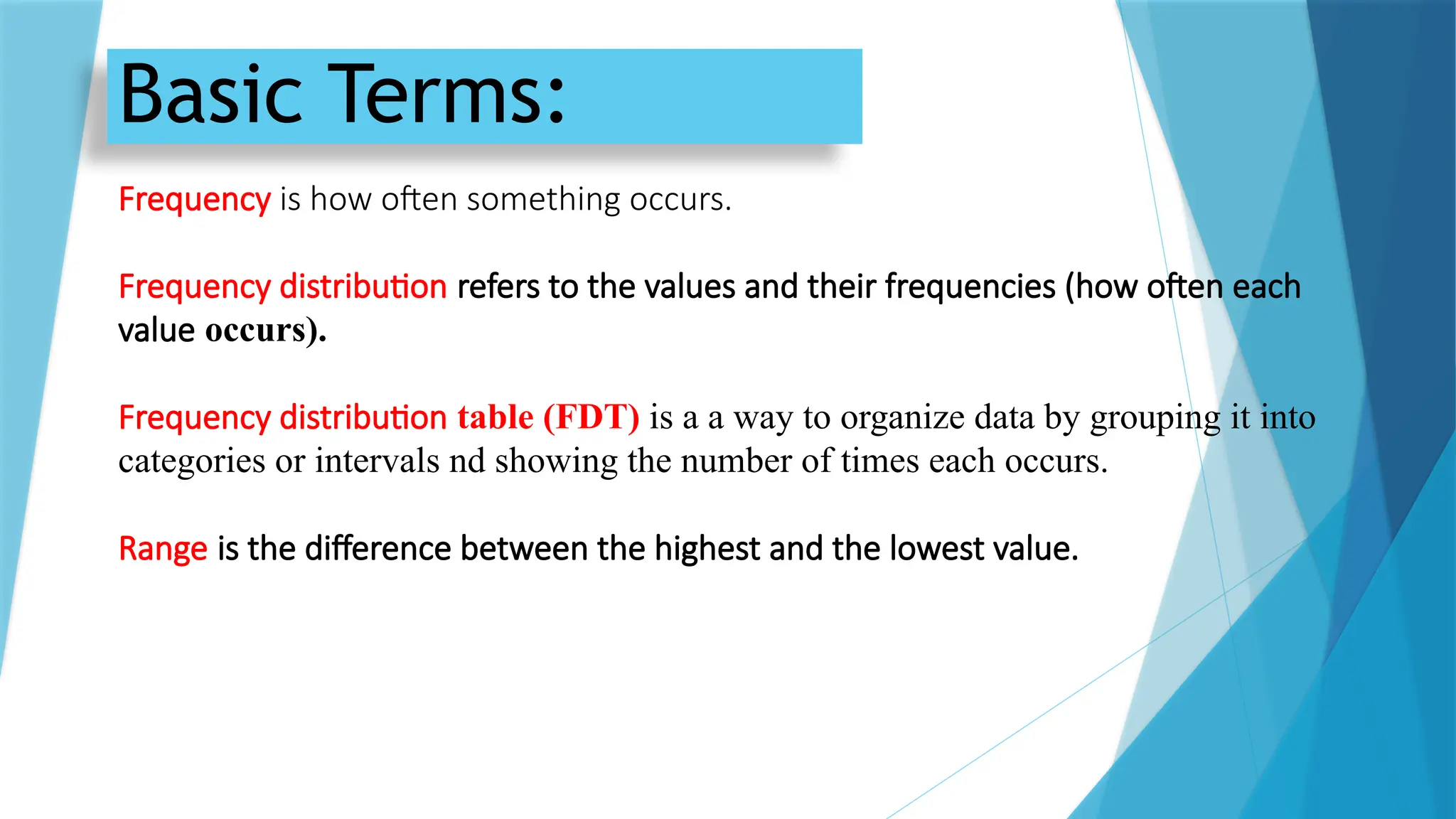 Frequency Distribution Table For Grade 7 Matatag.pptx