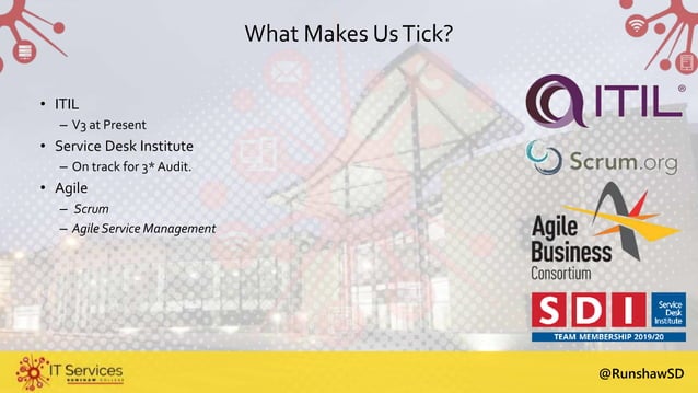 Runshaw College and the journey towards ISO 27001 | PPT