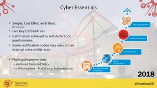 Runshaw College and the journey towards ISO 27001 | PPT