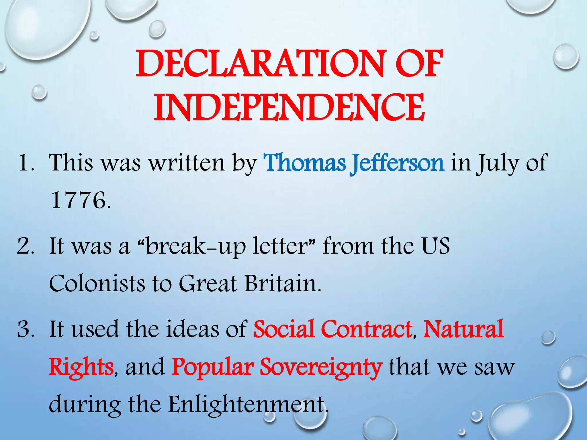 Unit 9: World Revolutions - American Revolution | PPTX