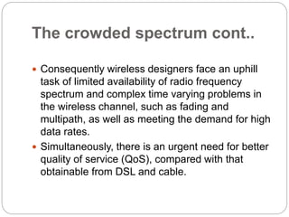 Advanced Wireless Communication | PPTX