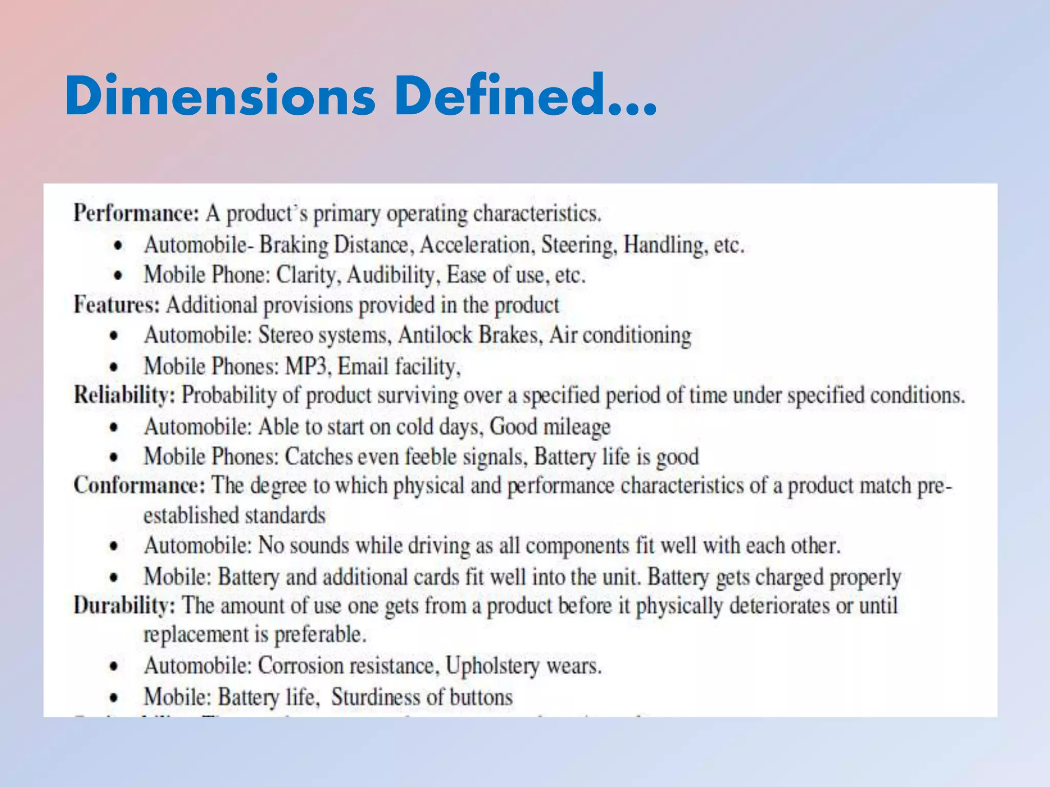 Day 1 QUALITY EVOLUTION & ITS DIMENSIONS | PPTX