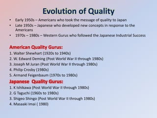 Day 1 QUALITY EVOLUTION & ITS DIMENSIONS | PPTX