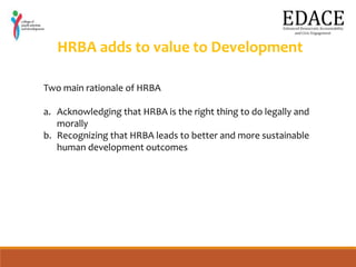 Day 1 human rights based approach | PPTX