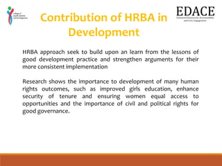 Day 1 human rights based approach | PPTX