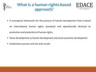 Day 1 human rights based approach | PPTX