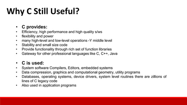 Day 1 - Introduction to C.pptx