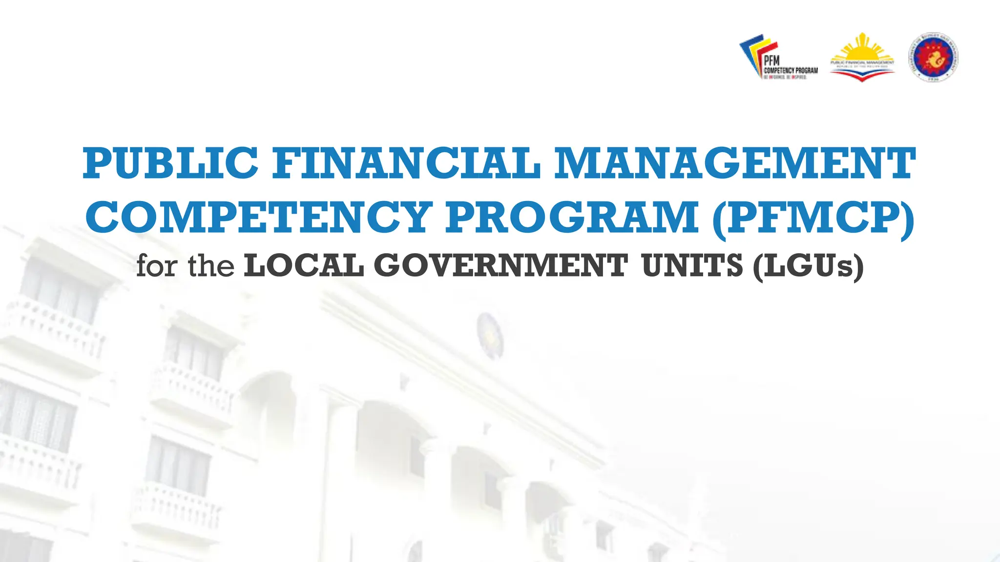 public financial management competency program | PDF