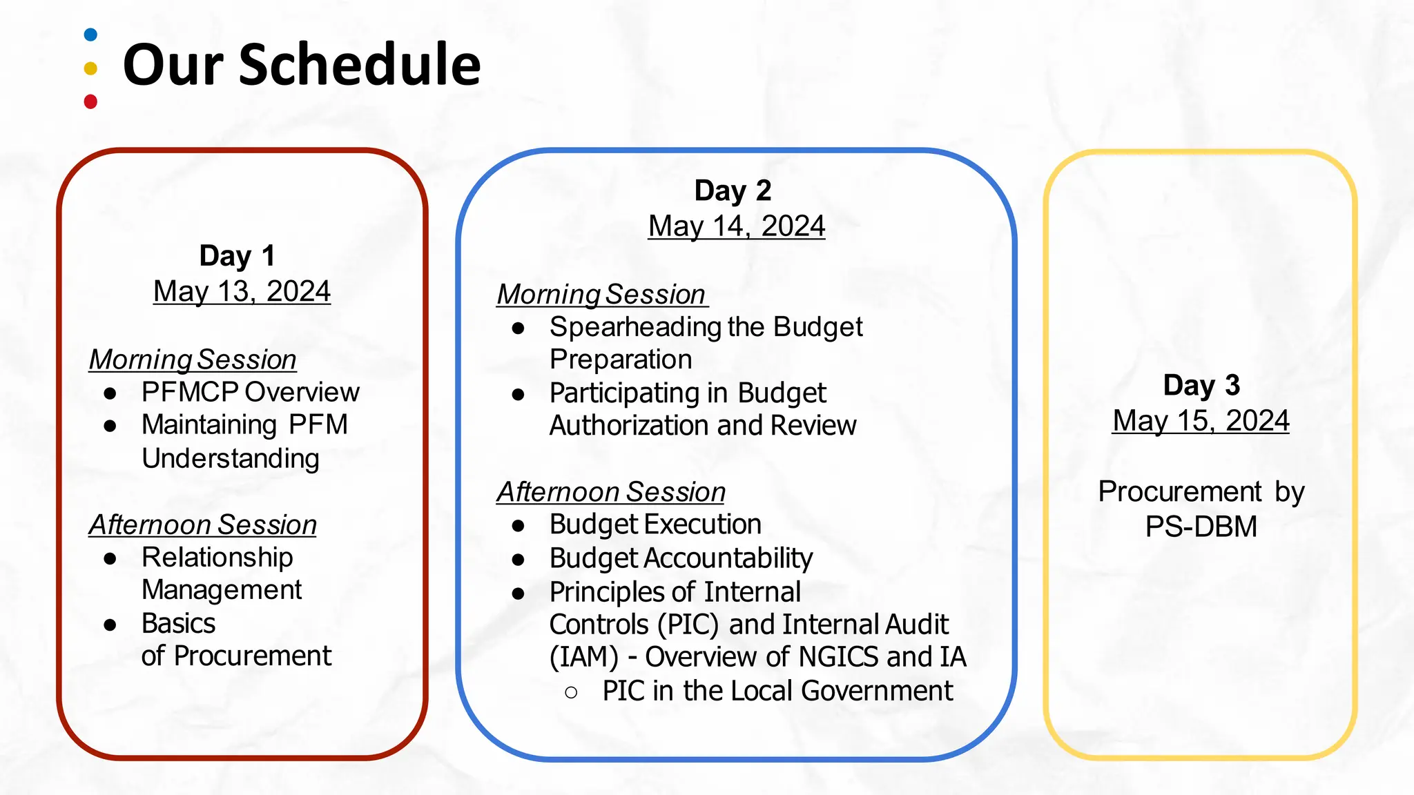 public financial management competency program | PDF