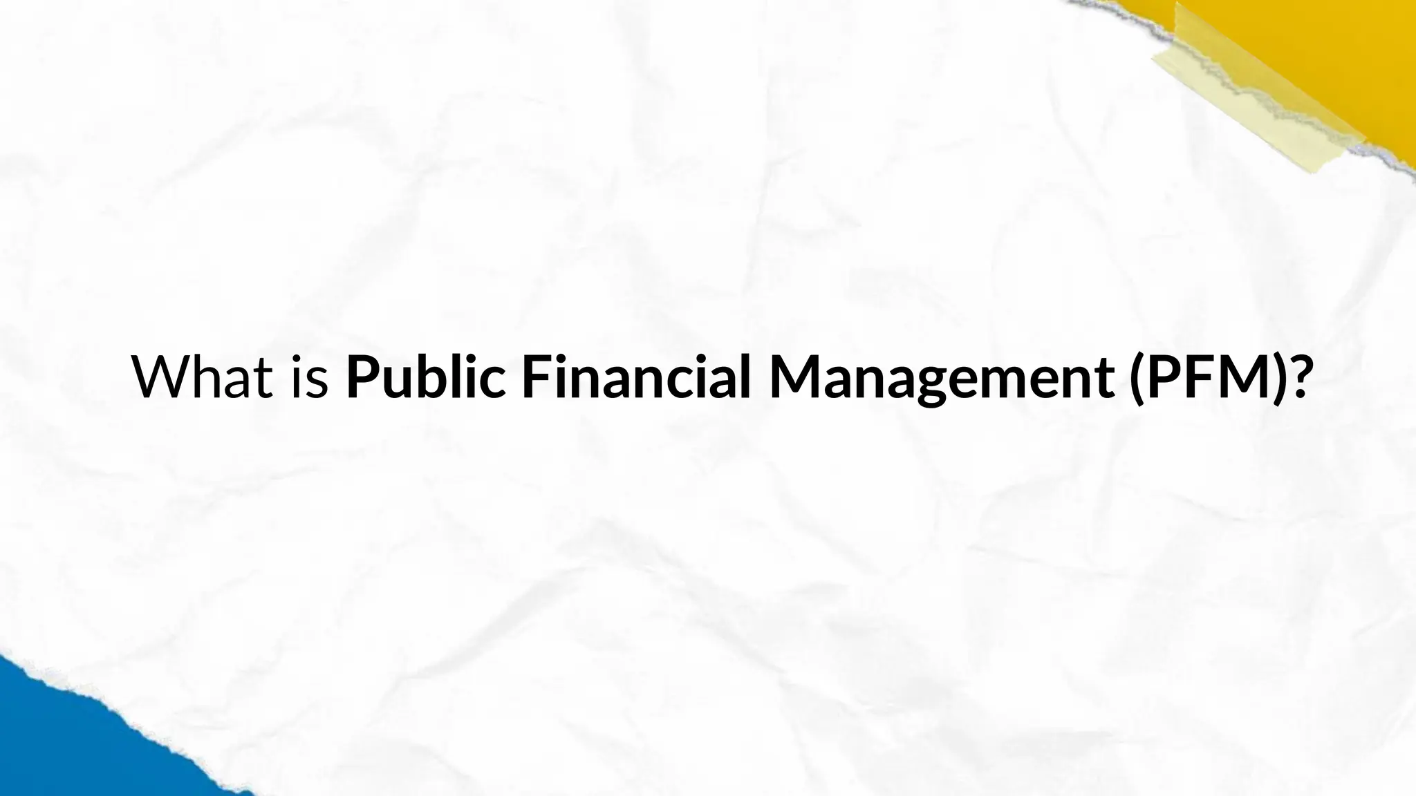 public financial management competency program | PDF