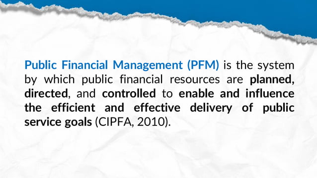 public financial management competency program | PDF