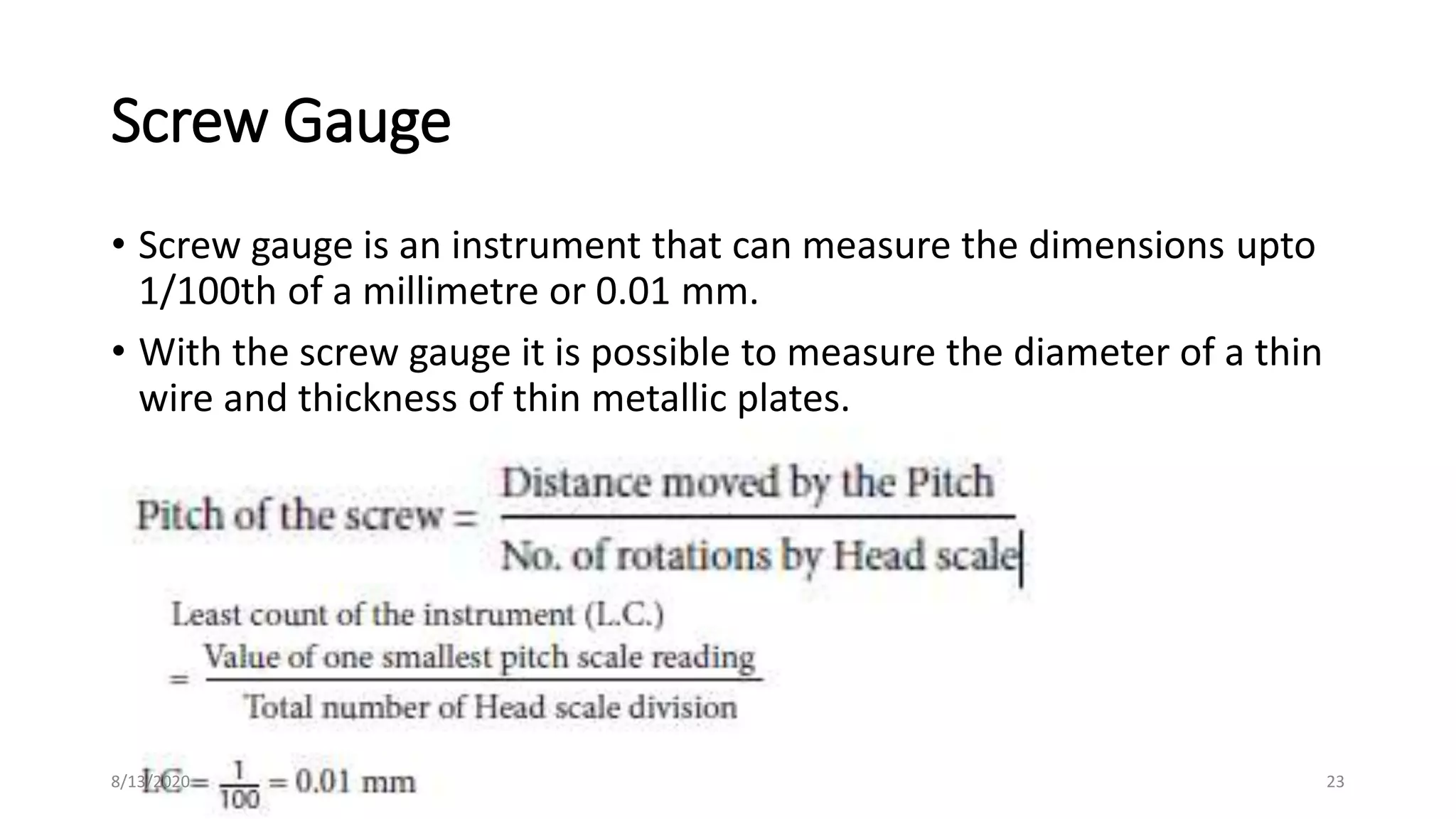 fundamentals of measurements, fundamental measuring proces-vernier ...