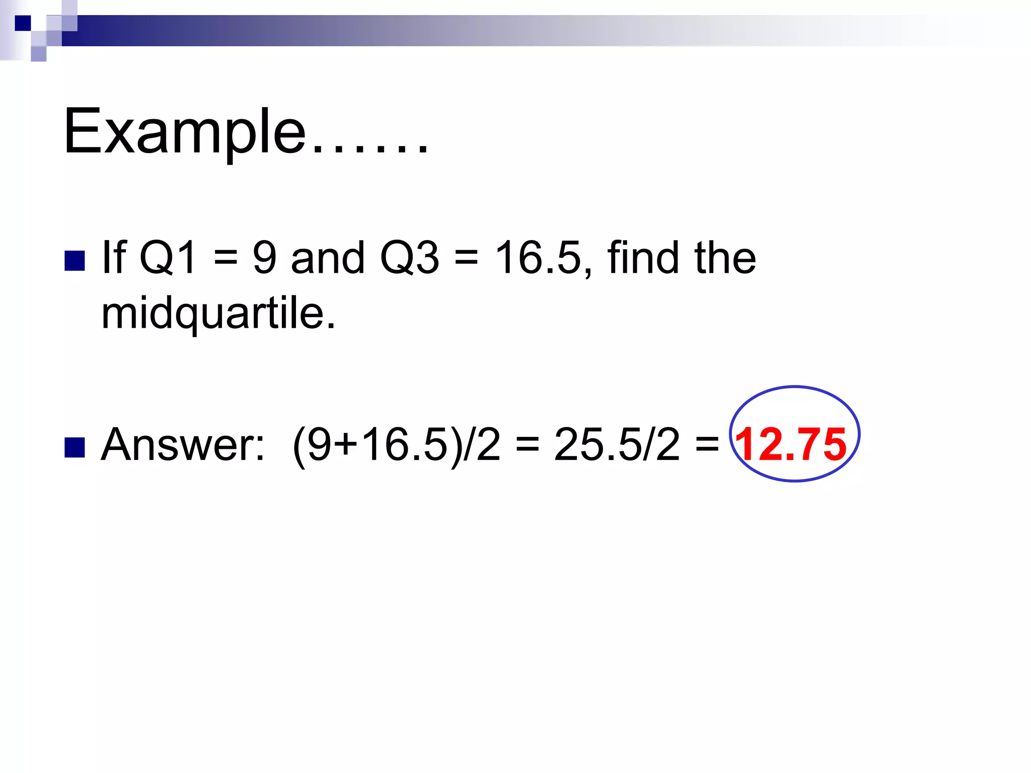 Day 1 - Measures of Position - Quartiles - Percentiles - ZScores ...