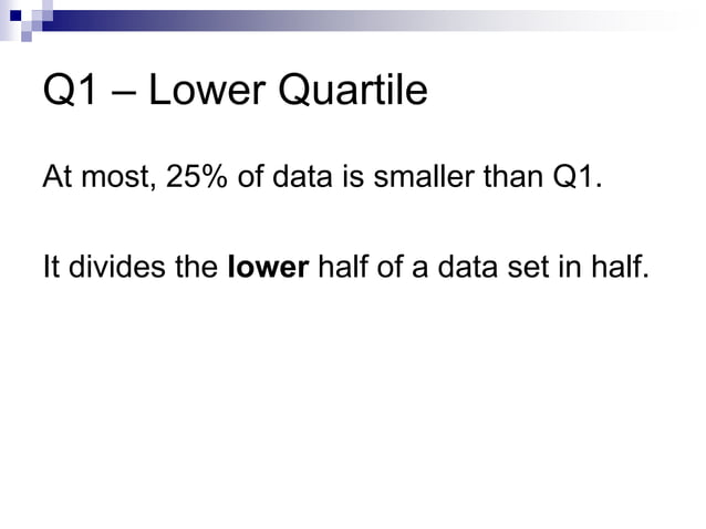 Day 1 - Measures of Position - Quartiles - Percentiles - ZScores ...