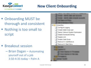 Automation Desk II: Policy-Driven Automation and a Glimpse into the ...