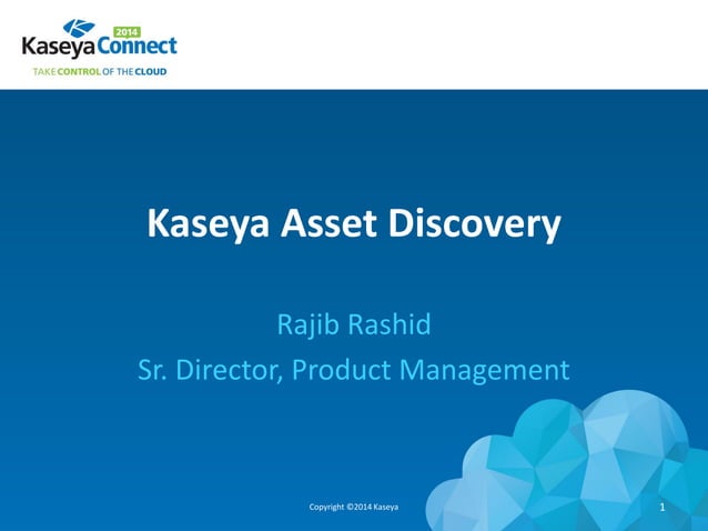 Kaseya Asset Discovery Overview | PDF