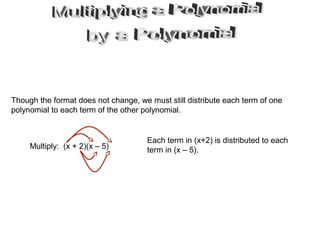 POLYNOMIAL NOTES Day #2 | PPT