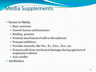 Day 1 ppt tissue culture | PPT