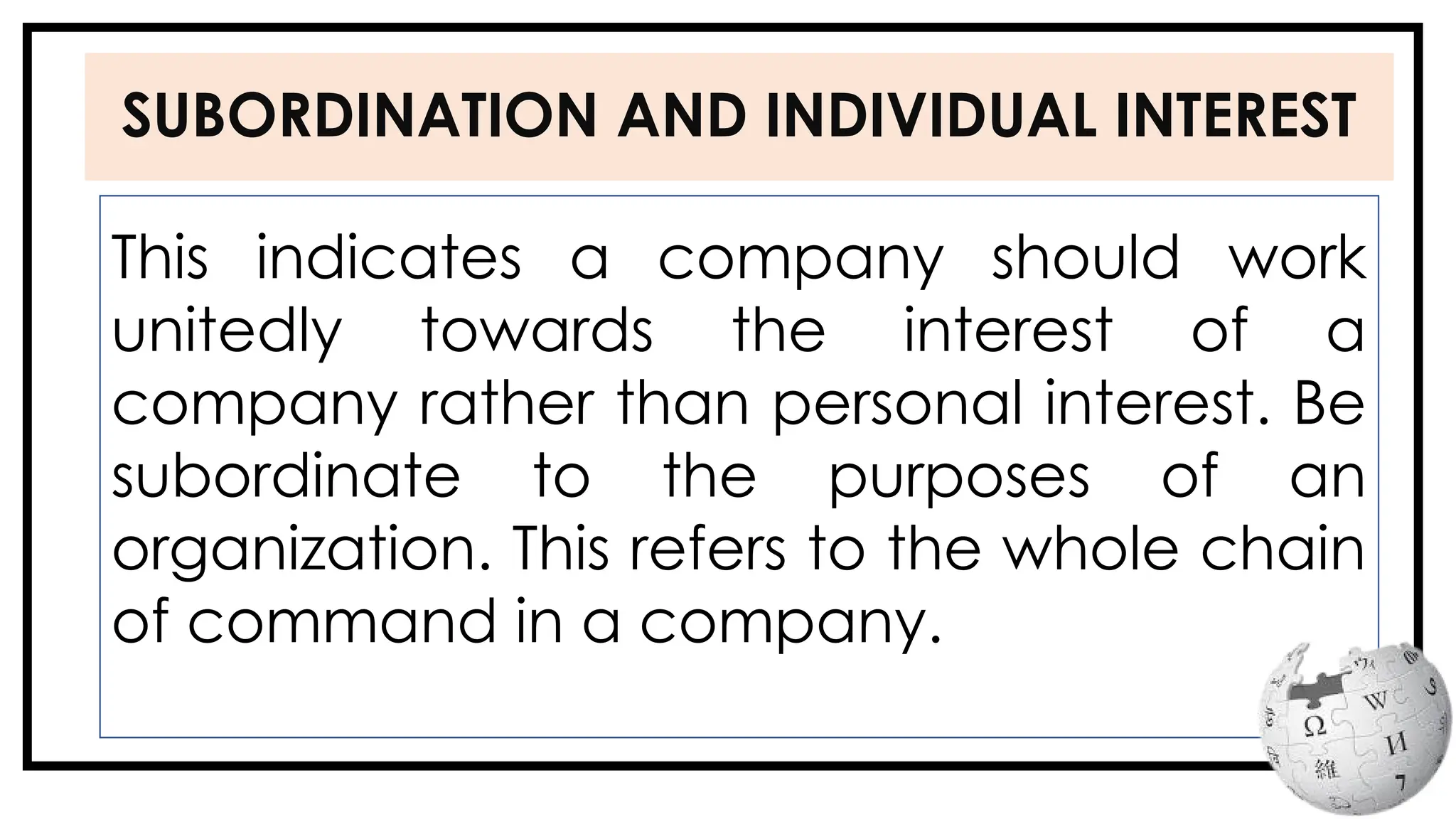 DAY 1 PRESENTATION Organization and management | PPTX