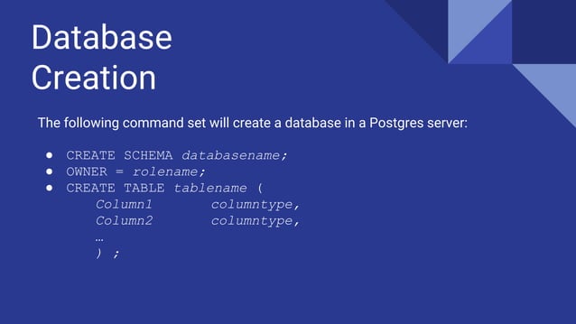 Sql Fundamentals Class Day 1 Slides Ppt Free Download