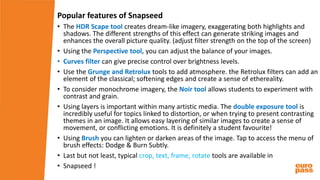 Day 1 -Snapseed & Flip.pptx - ict tools for education | PPTX