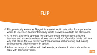 Day 1 -Snapseed & Flip.pptx - ict tools for education | PPTX