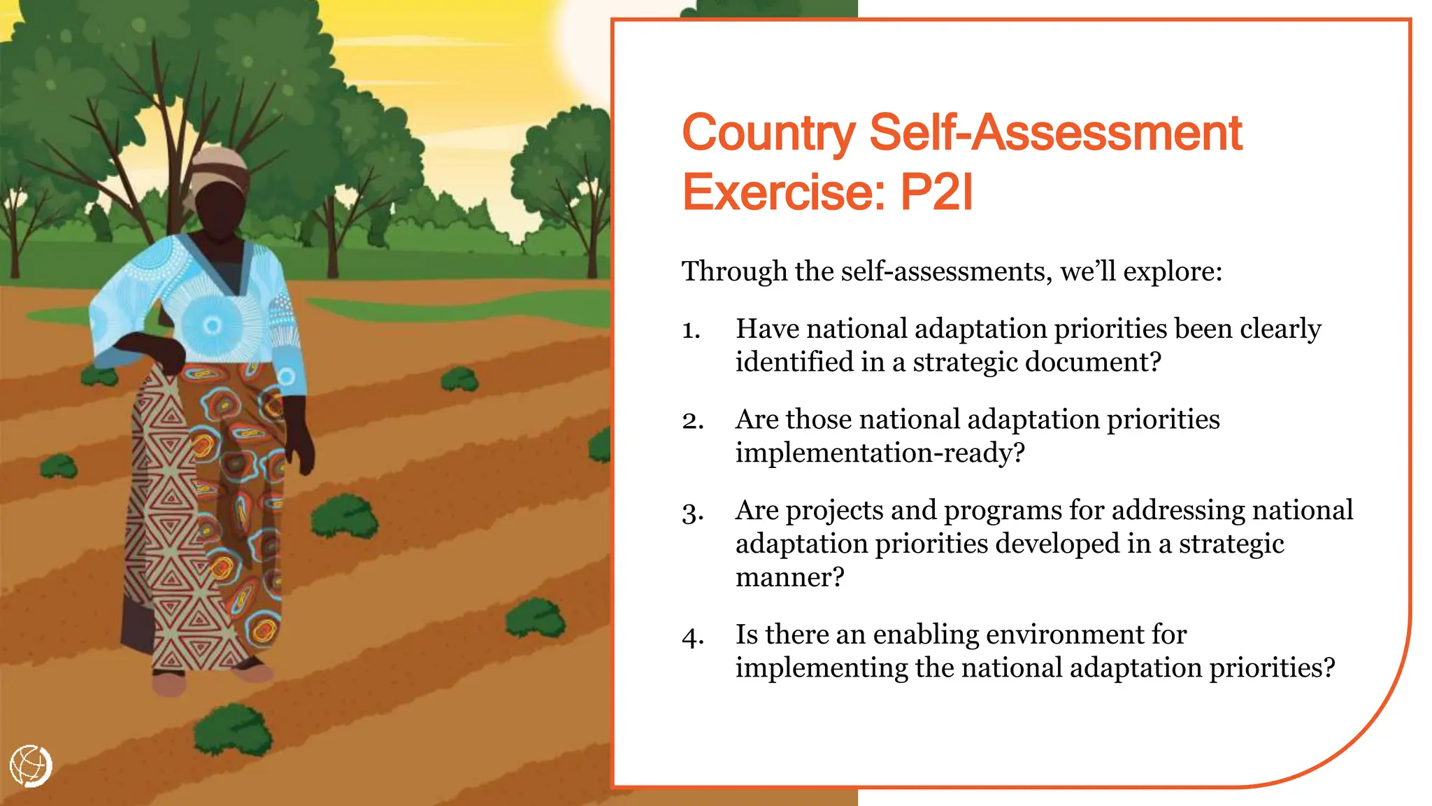 Self-assessment: Planning to implementation in the NAP process ...