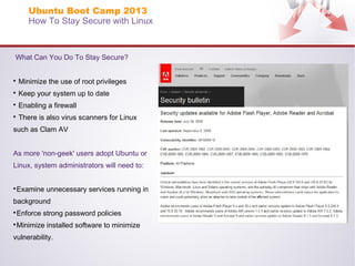 Day1 ubuntu boot camp | PPT