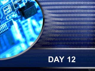 Day 10-12 Conversion of Computer Number (Octal, Decimal, & Hexadecimal).ppt