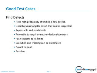 Test Case Design and Technique | PPSX