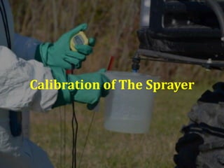 Day 10 Calibration, Adjustment of Seed Drill, Planter and Sprayer ...